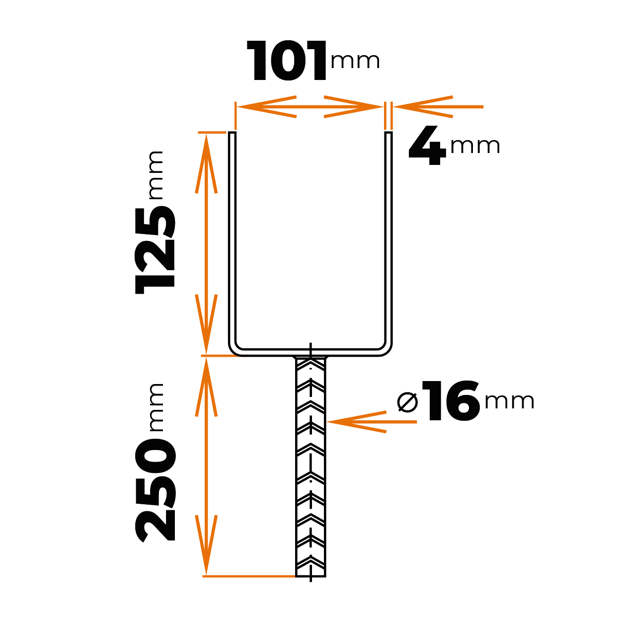 Kotviaca pätka 100x100mm, pätka na hranol 100x100 | MPO-Metal E-shop